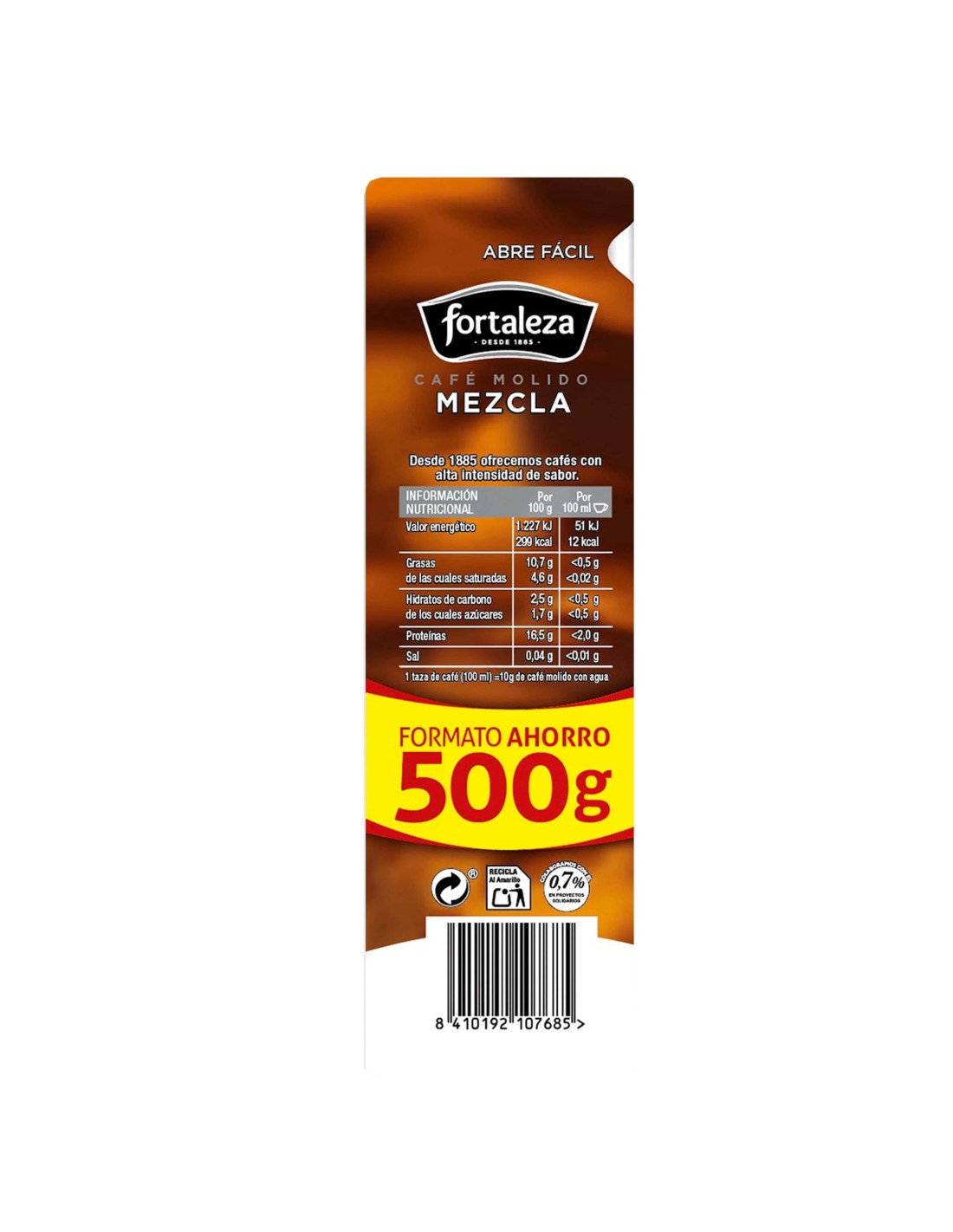 Café Natural Mezcla 500g
